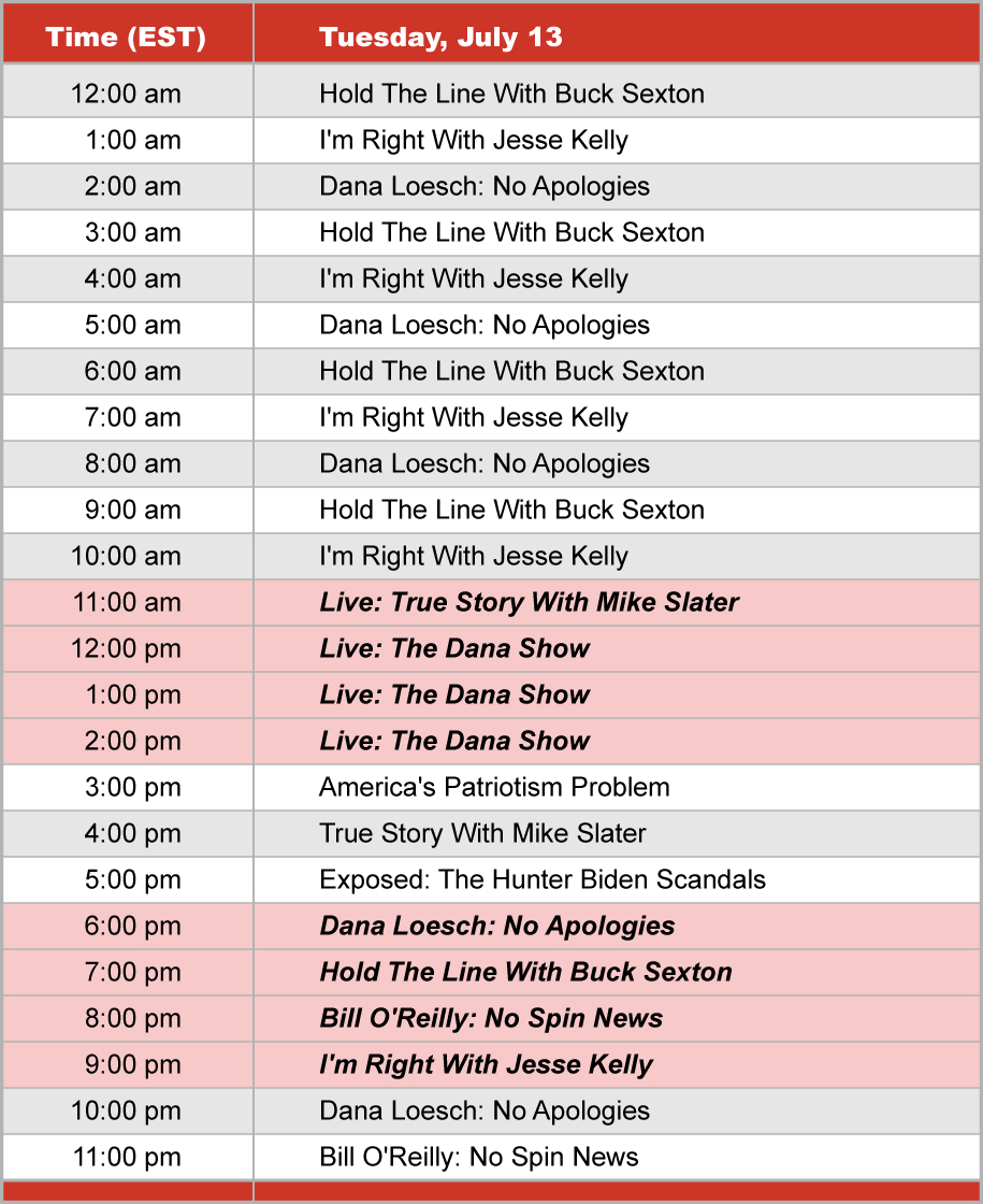 Guide – The First TV