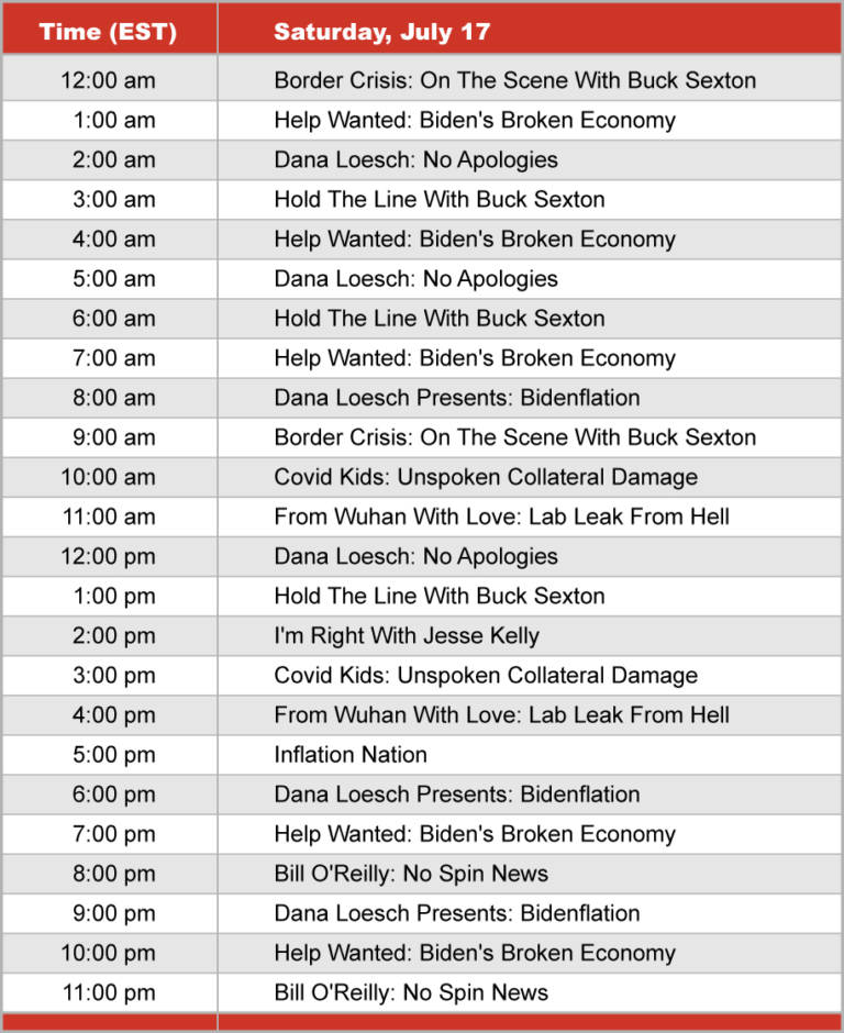 Guide – The First TV