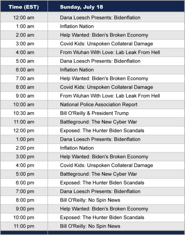 Guide – The First TV