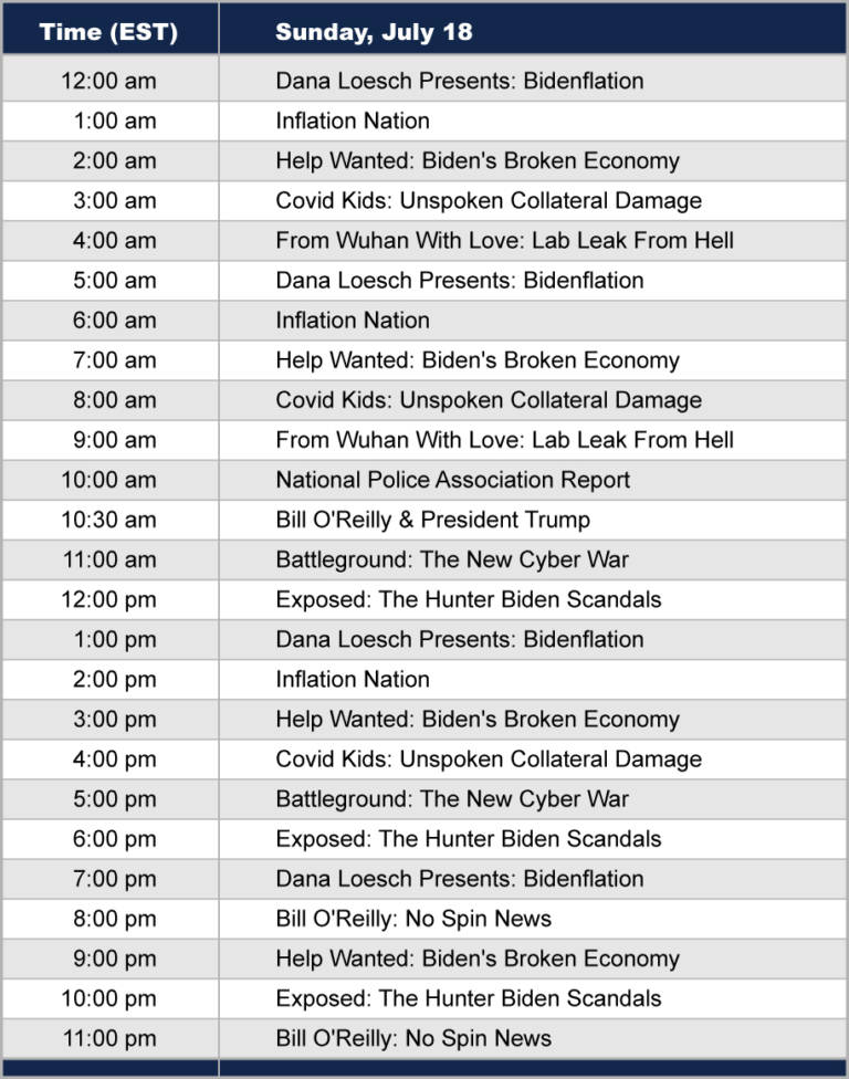 Guide – The First TV