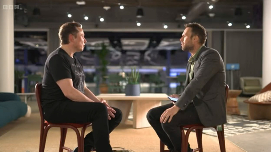 CRINGE: Watch as Elon Musk EMBARRASSES a BBC Reporter – The First TV CRINGE: Watch as Elon Musk EMBARRASSES a BBC Reporter – The First TV