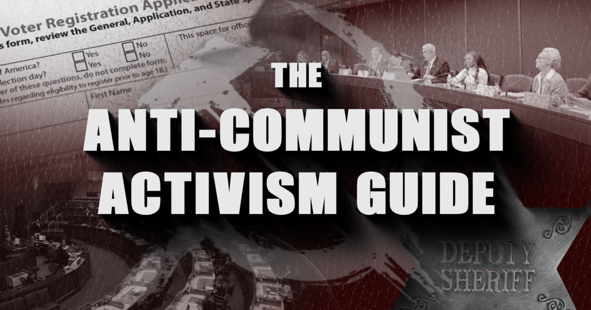 THE ANTI-COMMUNIST ACTIVISM GUIDE – The First TV