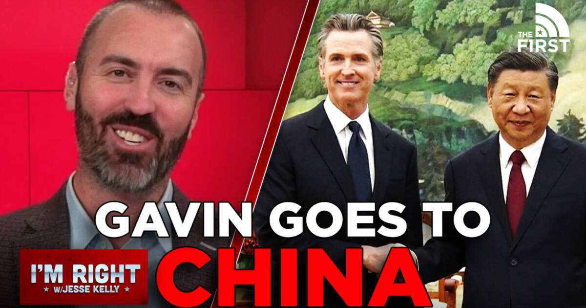 Gavin Newsom Vacations With Xi In China – The First TV