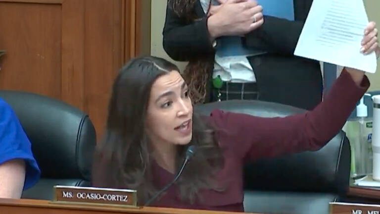 DANCING QUEENS: AOC Dances While Her Queens Constituents Scream at Her ...
