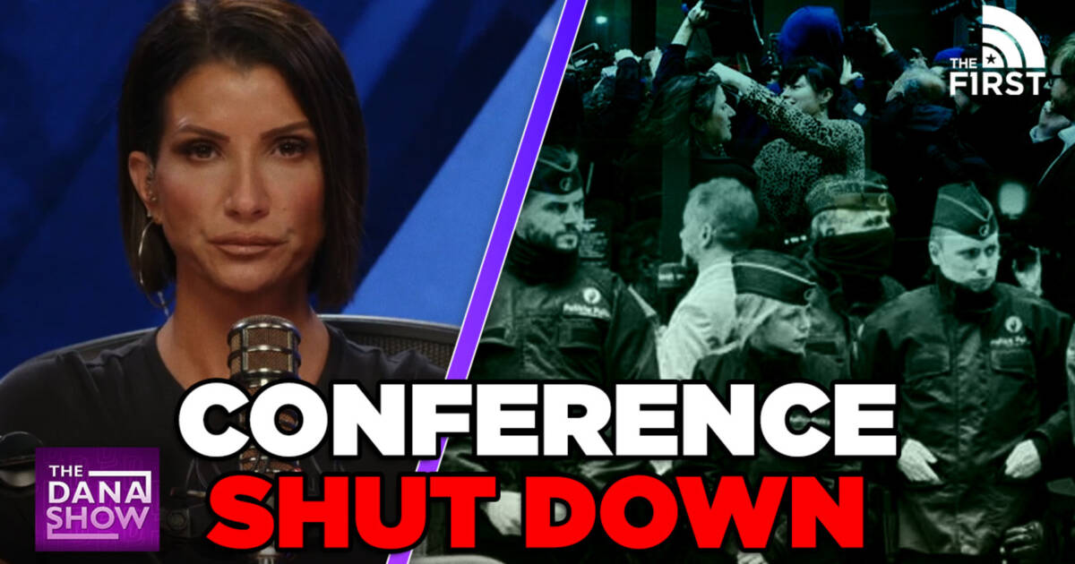 OUTRAGEOUS!: NatCon Brussels Conference Shut Down By Police – The First TV