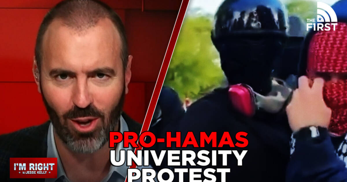 On-The-Ground At A Pro-Hamas University Protest – The First TV