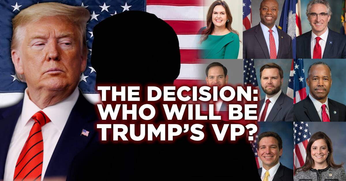 THE DECISION: WHO WILL BE TRUMP’S VP? – The First TV