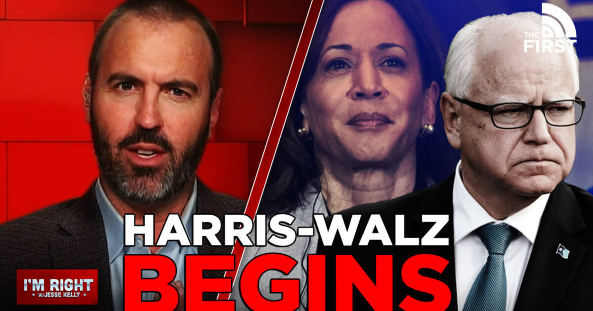 The Harris-Walz Disaster Campaign Officially Kicks-off – The First TV