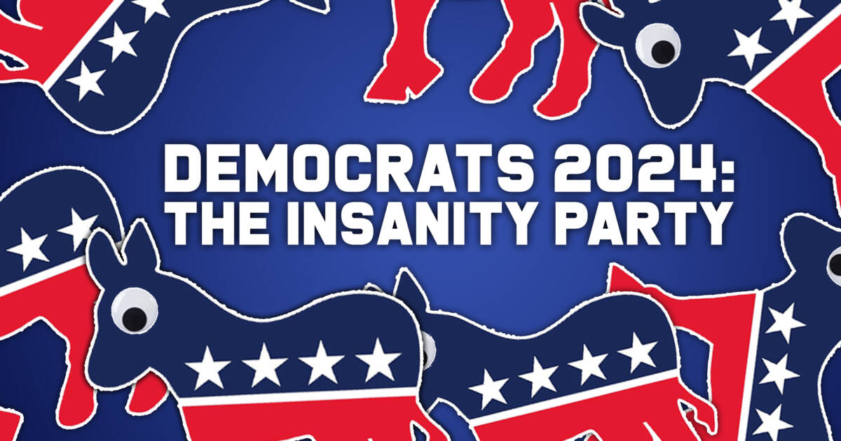 DEMOCRATS 2024: THE INSANITY PARTY – The First TV