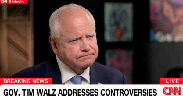 WATCH: Tim Walz Never Denies He LIED About His Military Service – The ...