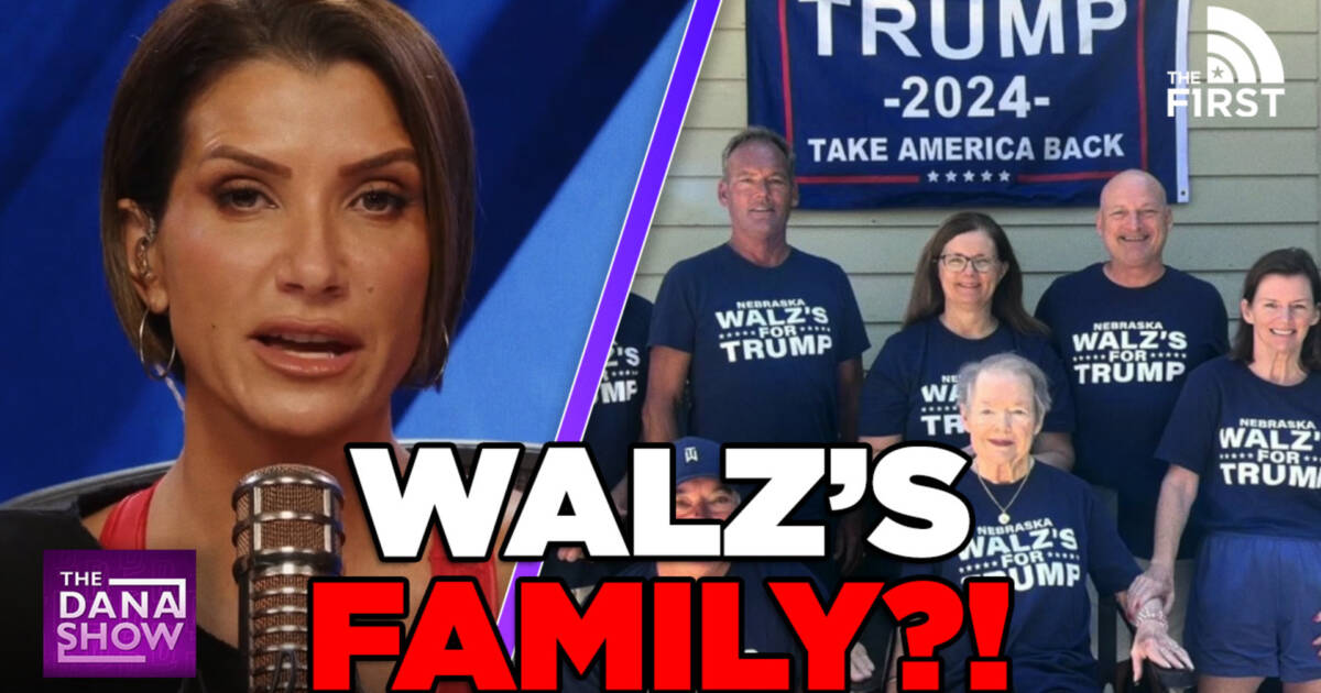 Tim Walz’s Family Reveals They’re Supporting TRUMP?! – The First TV