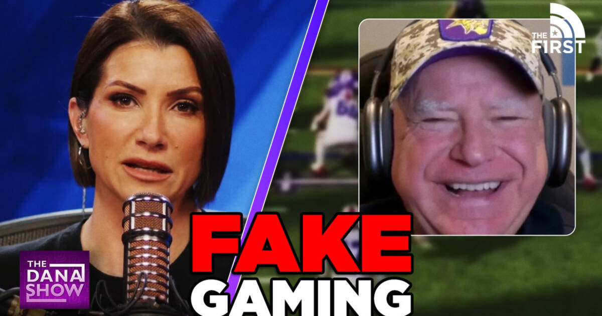 ‘Coach’ Tim Walz & AOC Pretend To Play ‘Madden’ On Twitch – The First TV
