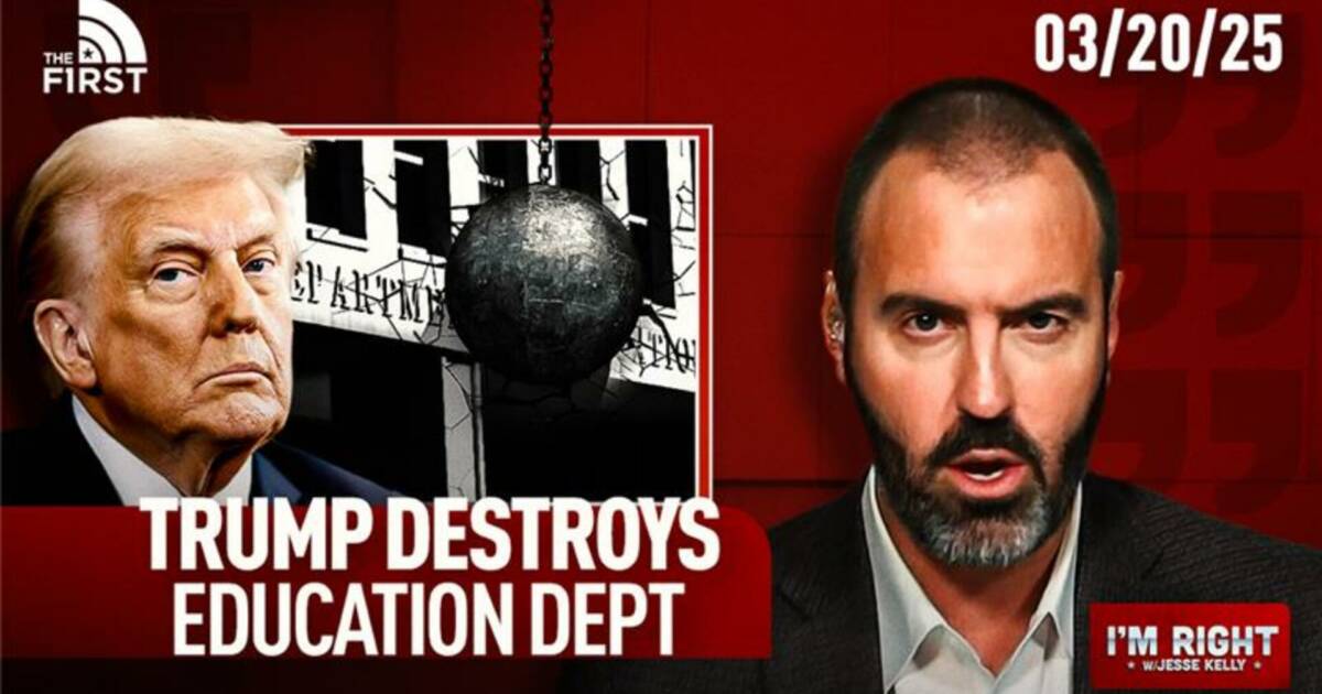 Trump DESTROYS Education Dept & FBI Targets Tesla TERRORISTS | I’m ...