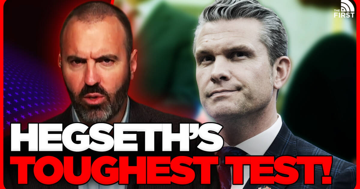 Pete Hegseth Facing Toughest Military Challenge EVER – The First TV