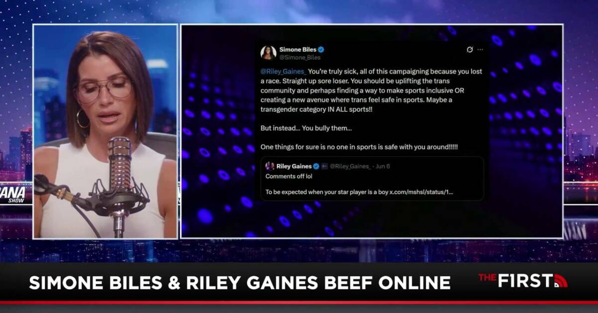 Dana Loesch Reacts To The Simone Biles vs. Riley Gaines DRAMA – The ...