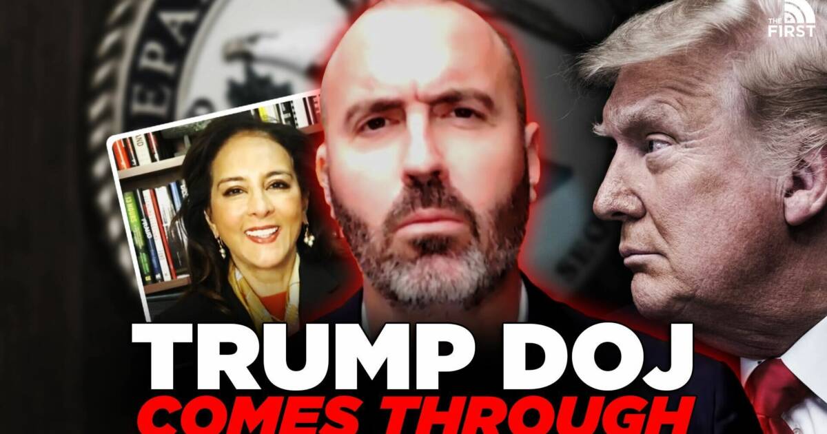 Trump DOJ Makes FANTASTIC Announcement – The First TV
